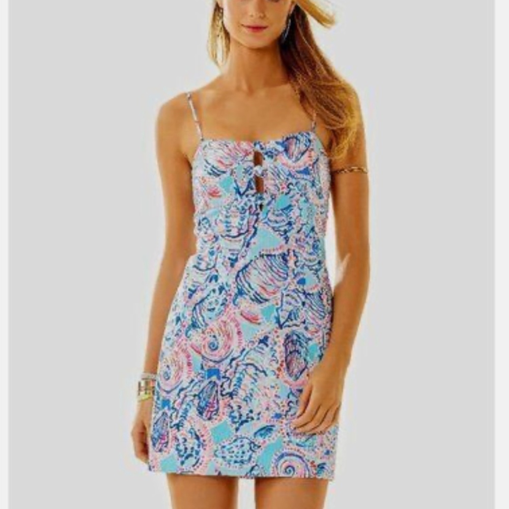 Lilly Pulitzer Petra Shell Me About It Dress - Gem